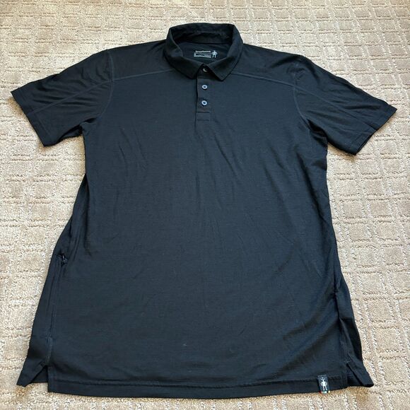 Smartwool | Shirts | Smartwool Merino 5 Short Sleeve Polo Shirt Mens ...